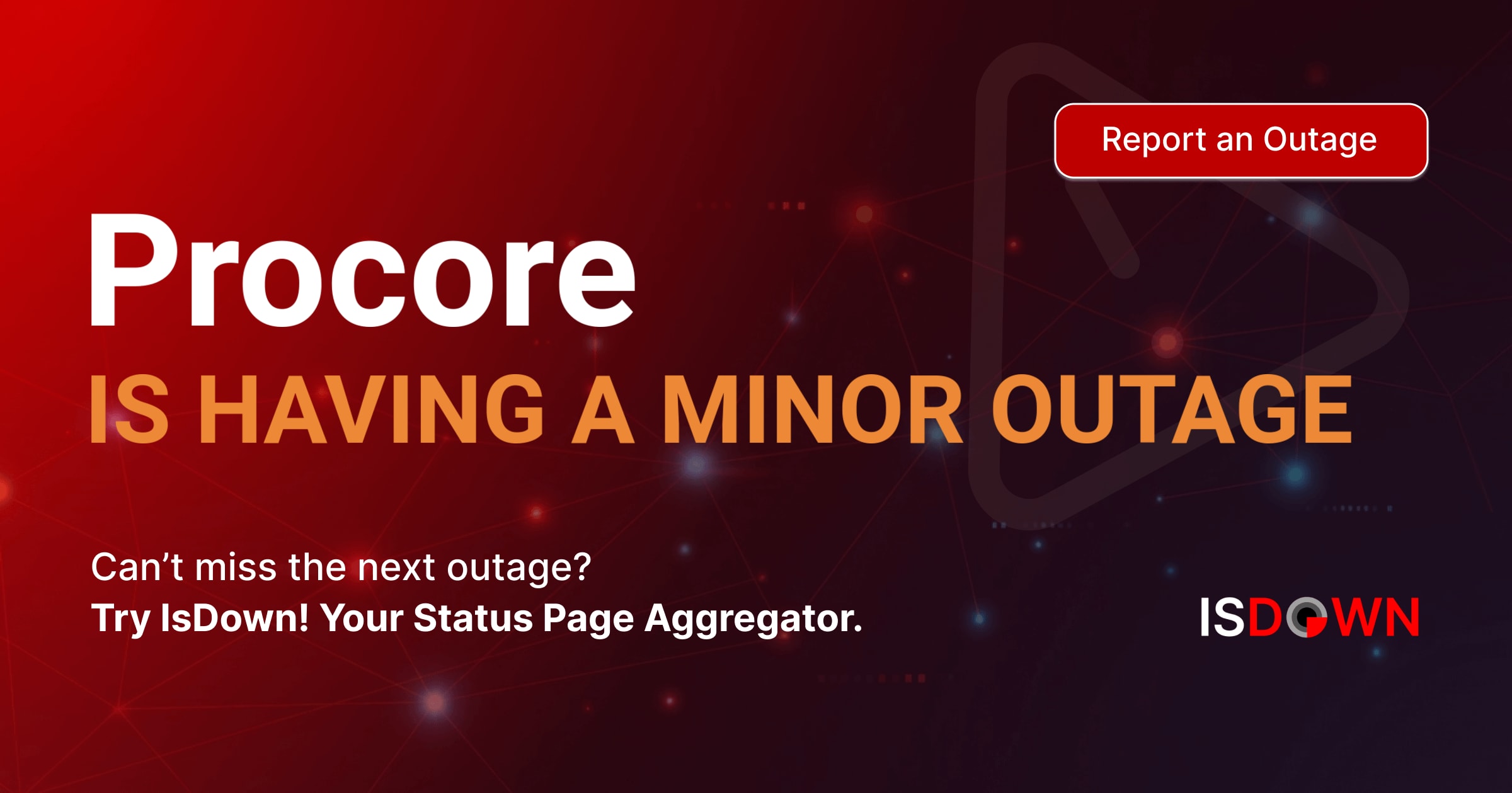 Is Procore down? Check current status and problems | IsDown